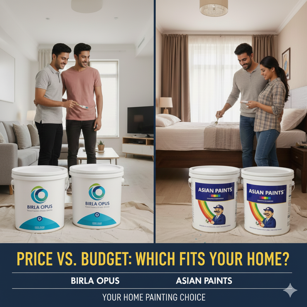 Birla Opus vs Asian Paints: Which Paint Fits Your Budget Better?